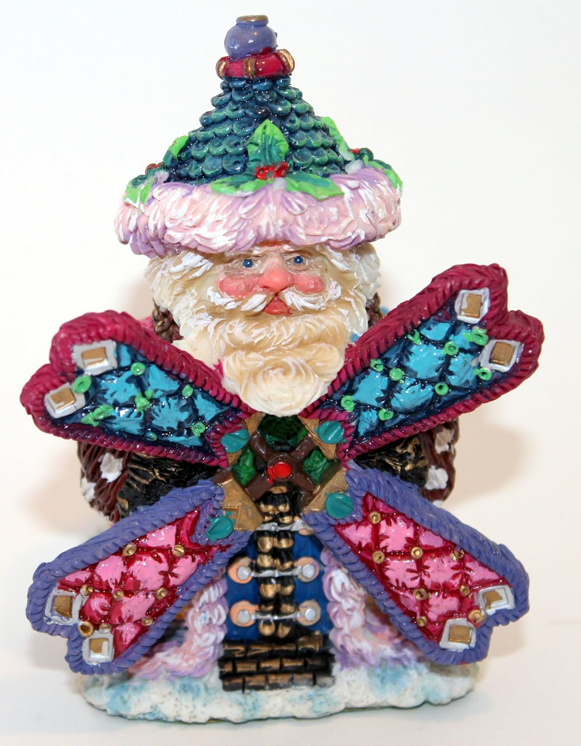 Amazon.com: Crinkle Claus 1996 Santa Windmill 659021 : Home & Kitchen
