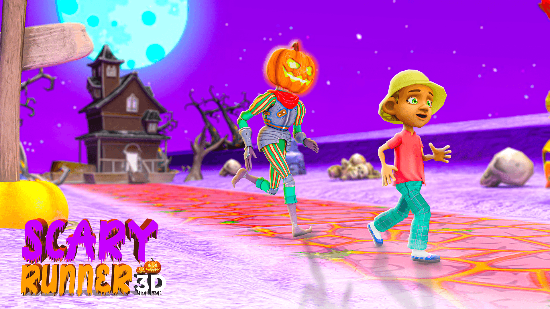 Scary Runner 3D - Halloween Runner Game - App on Amazon Appstore