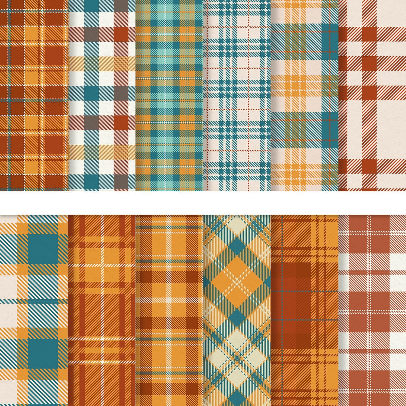 Amazon.com : 24 Sheets 6'' x 6'' Thanksgiving Day Scrapbook Paper Fall ...