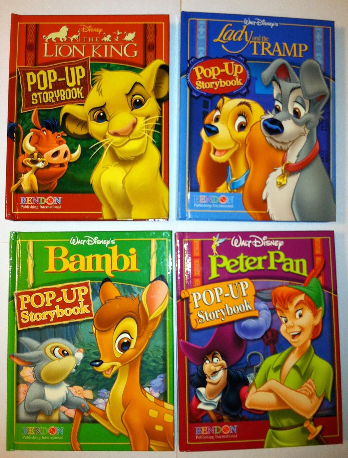 Disney Pop-up Storybook Classic Collection (Land and the Tramp / Peter ...