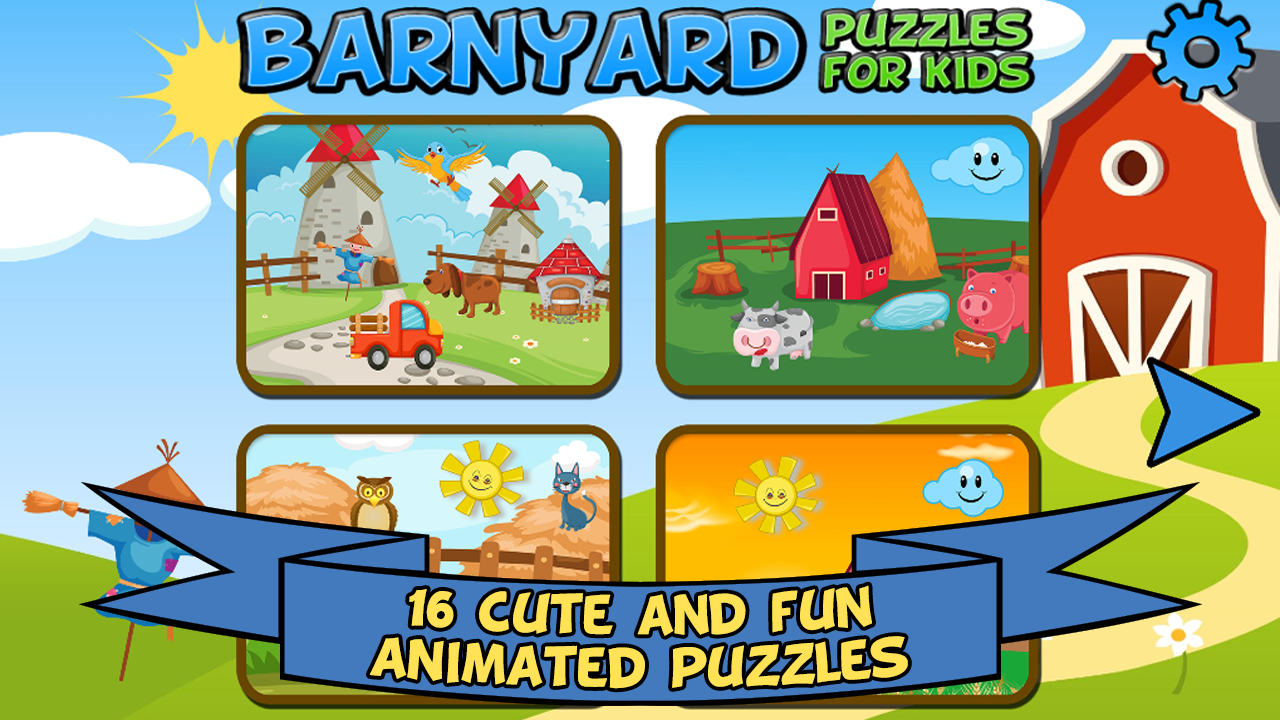 Barnyard Puzzles For Kids Free - App on Amazon Appstore