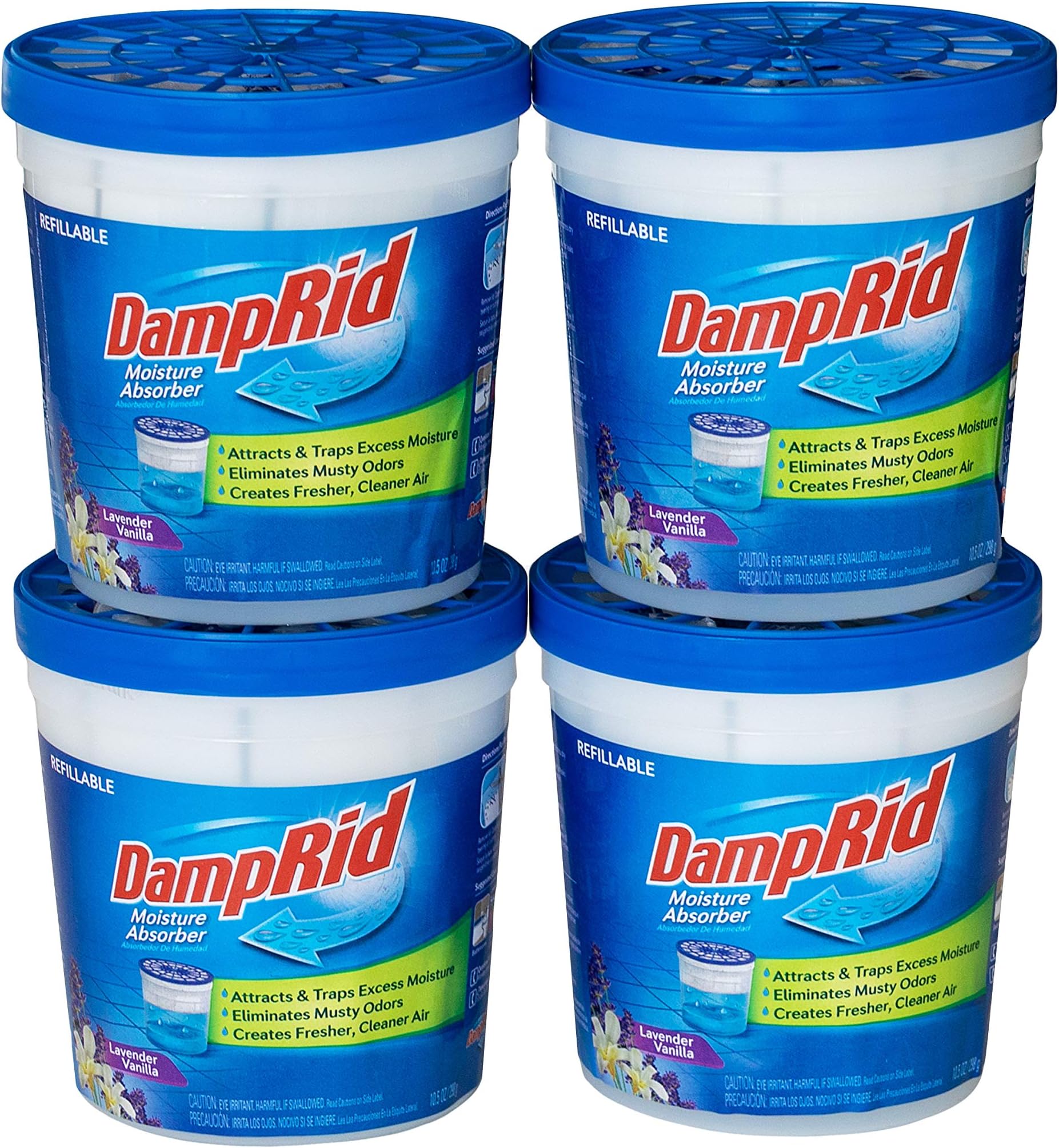 Amazon.com - DampRid Fresh Scent Drop-In Tab Moisture Absorber Starter Kit