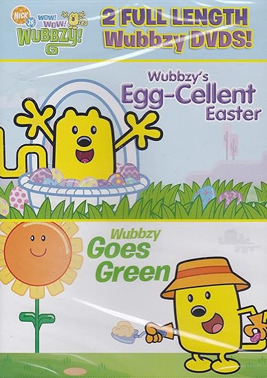Amazon.com: Wubbzy Spring 2-Pack - Egg-Cellent Easter / Wubbzy Goes ...