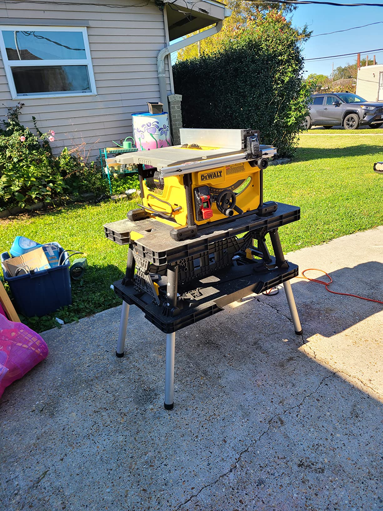 $19/mo - Finance Keter - 197283 Folding Table Work Bench for Miter Saw ...