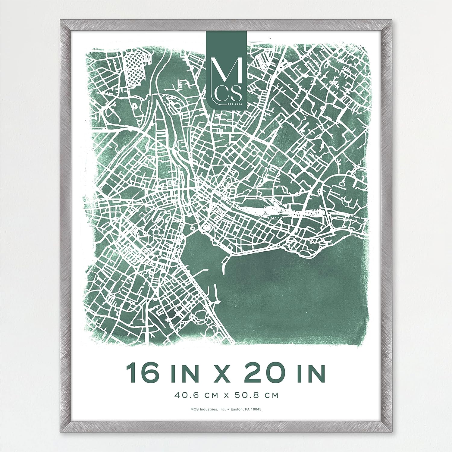 Amazon.com - MCS Edgeline Metal Poster Frame, Back-Loading Picture ...