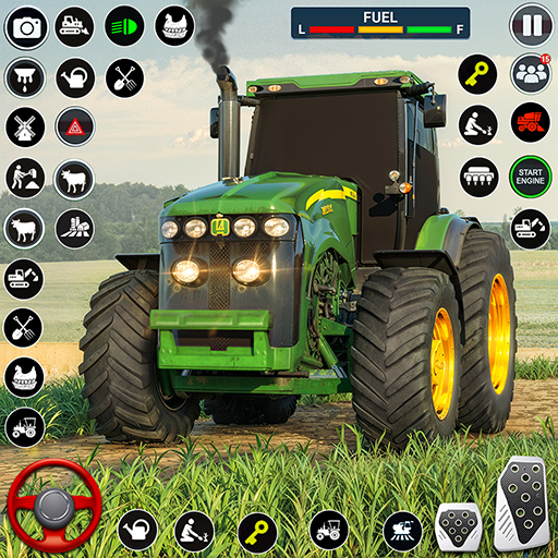 Mega Tractor Driving Simulator Grand Tractor Farming Games - App on ...
