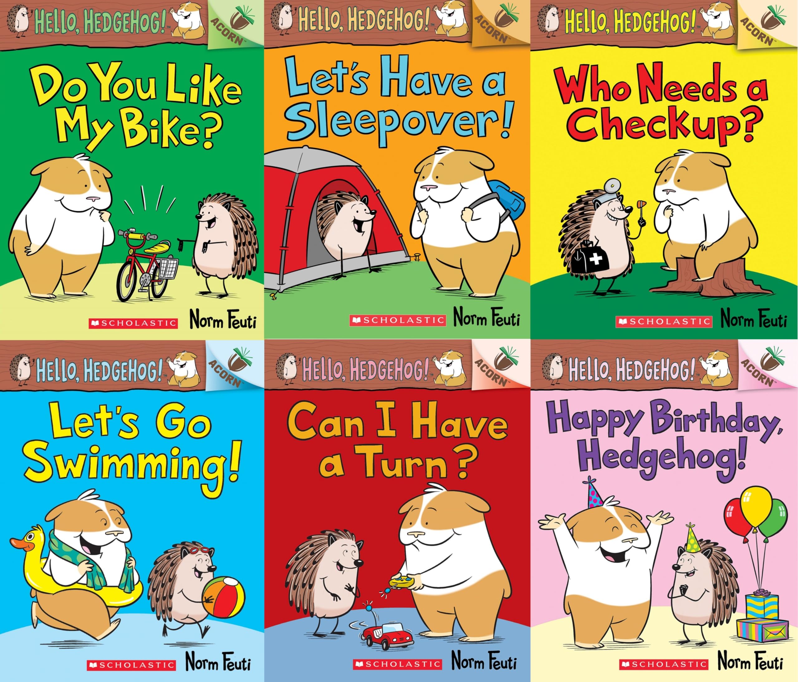 HELLO, HEDGEHOG! Complete Series 6 Books Set: Norm Feuti: Amazon.com: Books