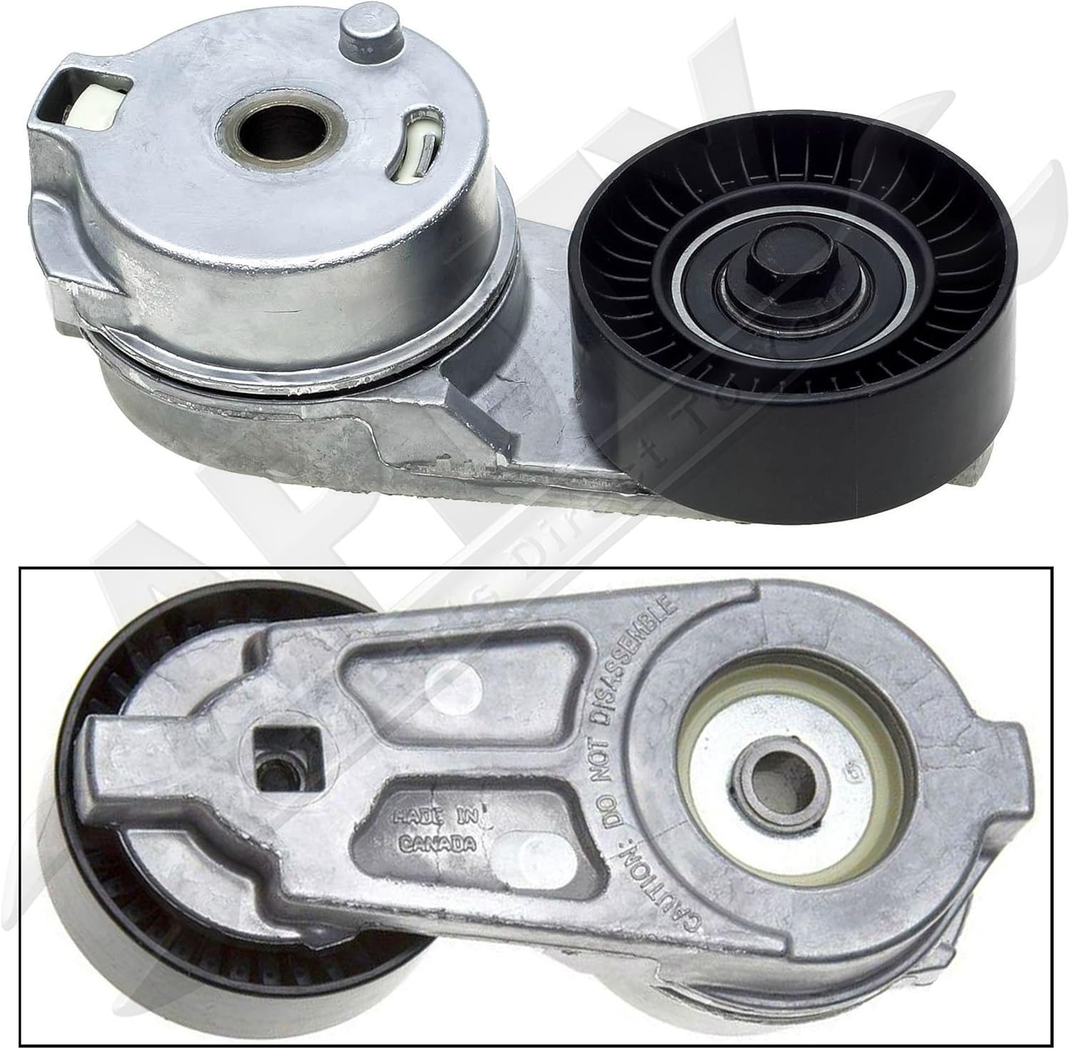 Amazon.com: Automatic Serpentine Belt Tensioner Assembly w/Pulley ...