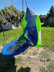 Amazon.com: Hanging Tree Swing Tent Waterproof Backyard Hammock Chair ...