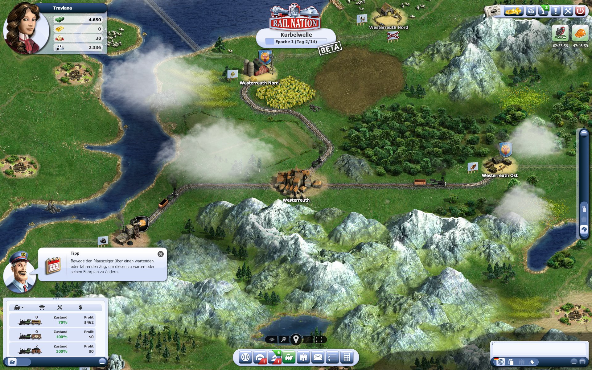 Railnation Map Rail Nation Erfahrungen 2025 » Test, Details