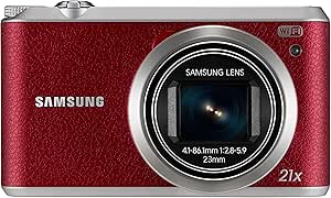 Câmera digital Samsung WB350F CMOS Smart WiFi e NFC de 16,2 MP com zoom ...