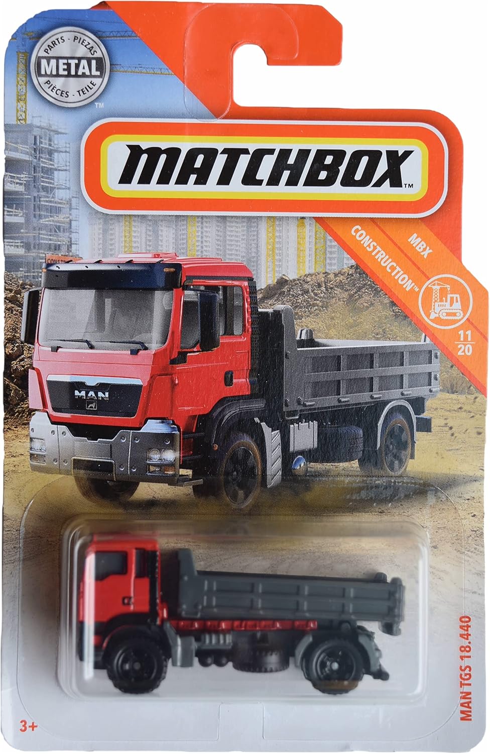 Amazon.com: Matchbox Man TGS 18.440, Construction 11/20 [red] : Toys ...