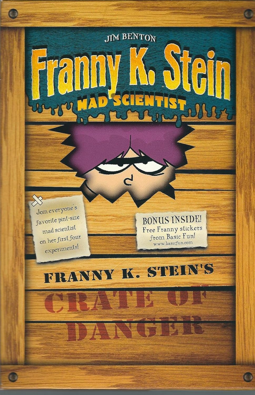 Franny K. Stein's Crate of Danger (Franny K. Stein, Mad Scientist ...