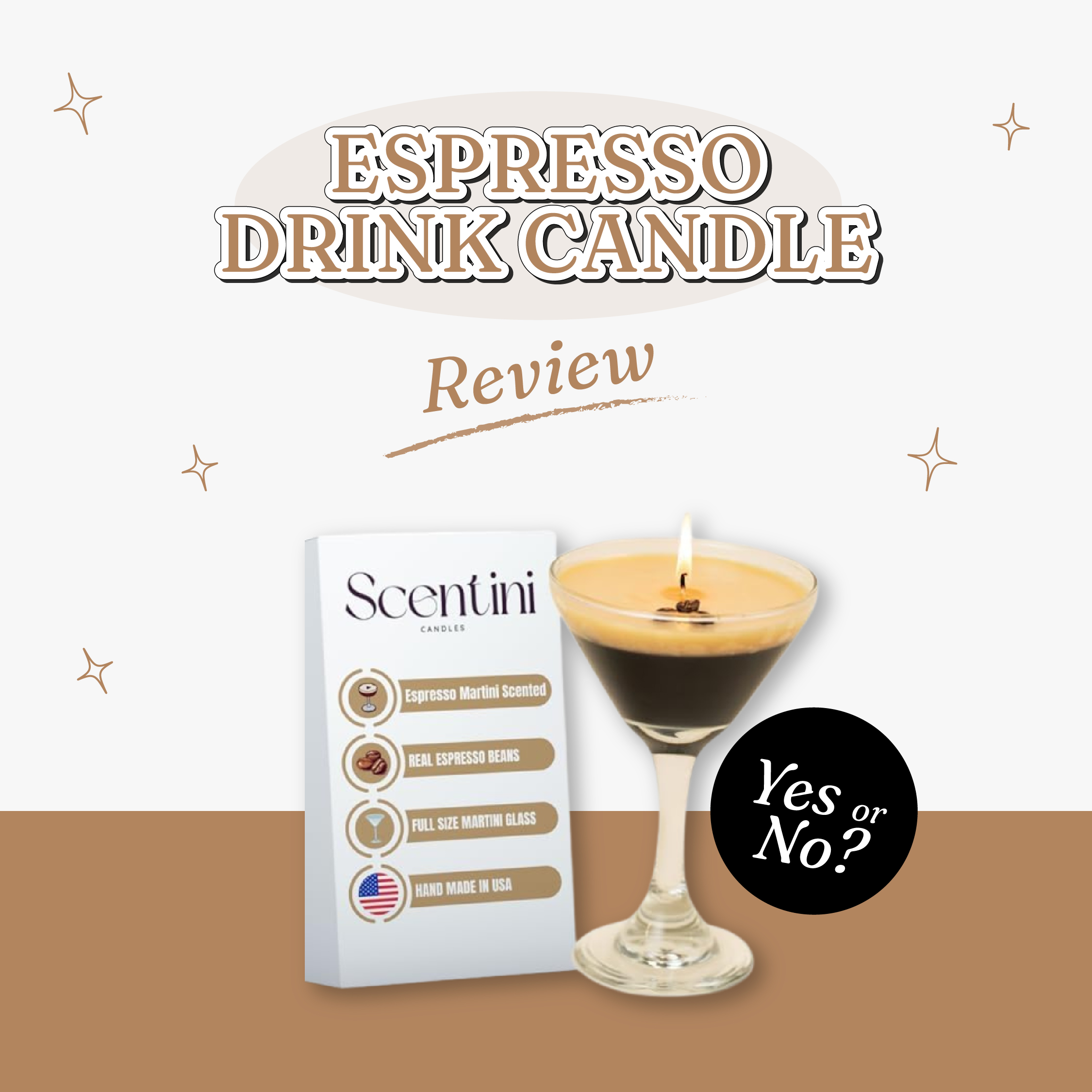 Watch Scentini Espresso Drink Candle on Amazon Live