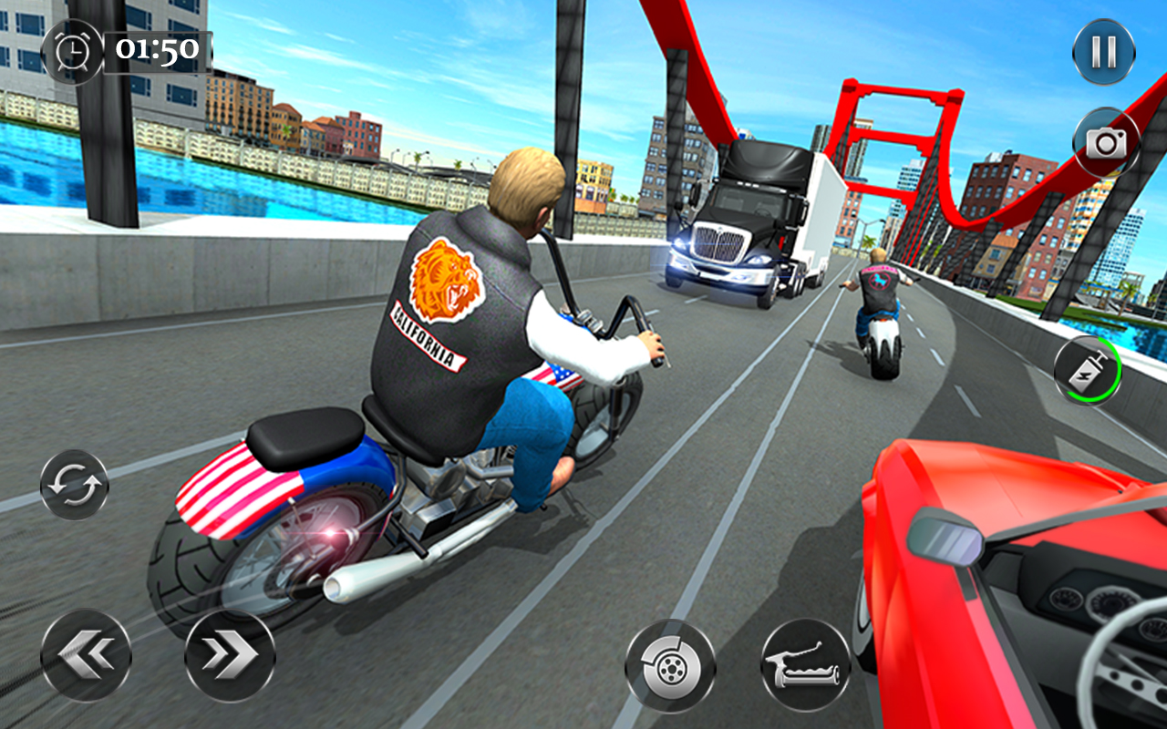 American Chopper Gangs Motorbike Simulator Madness Offline Games ...