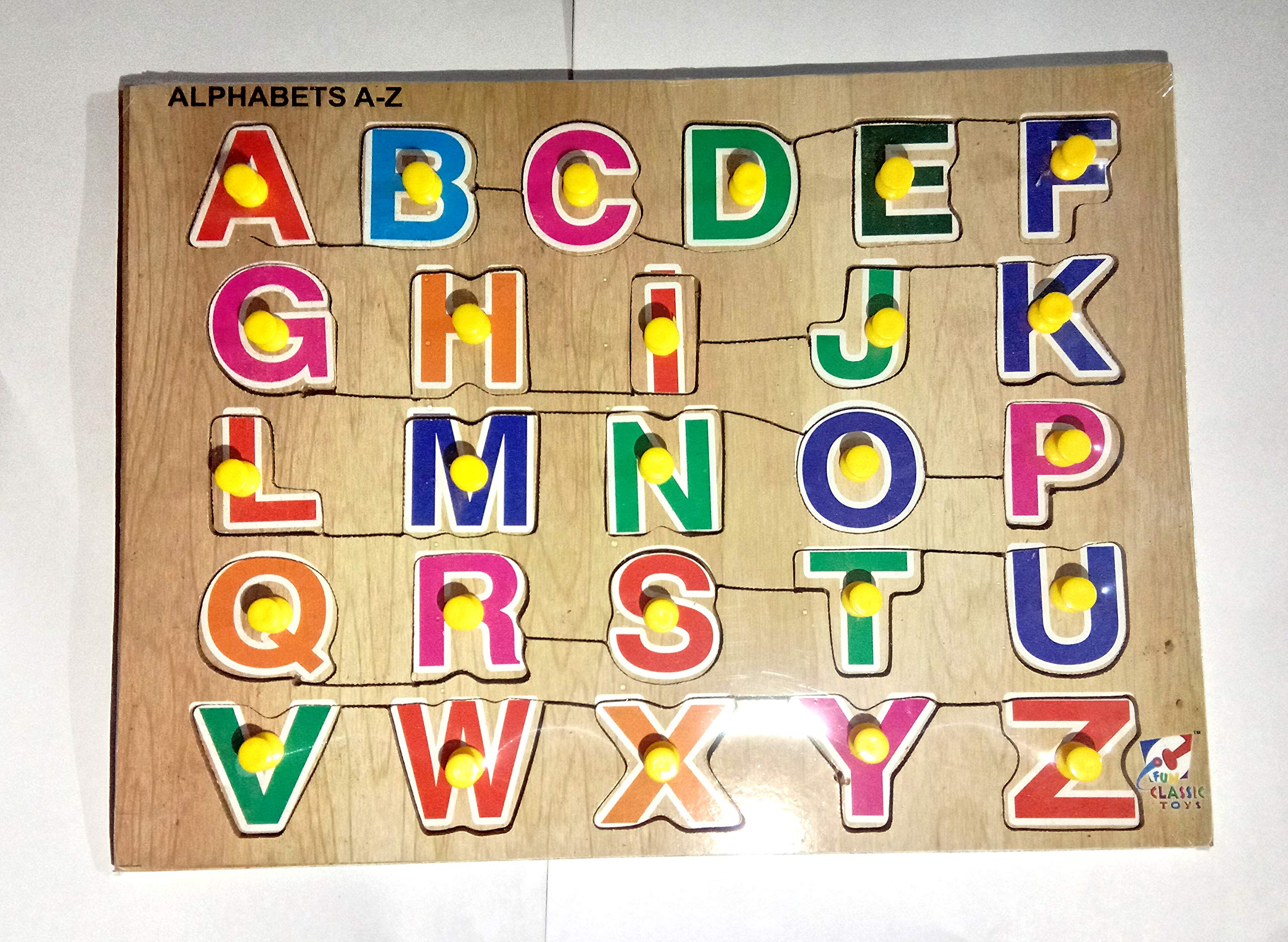 Buy Aro Art Alphabets Puzzle Board Toy, Educational and Learning Toy ...