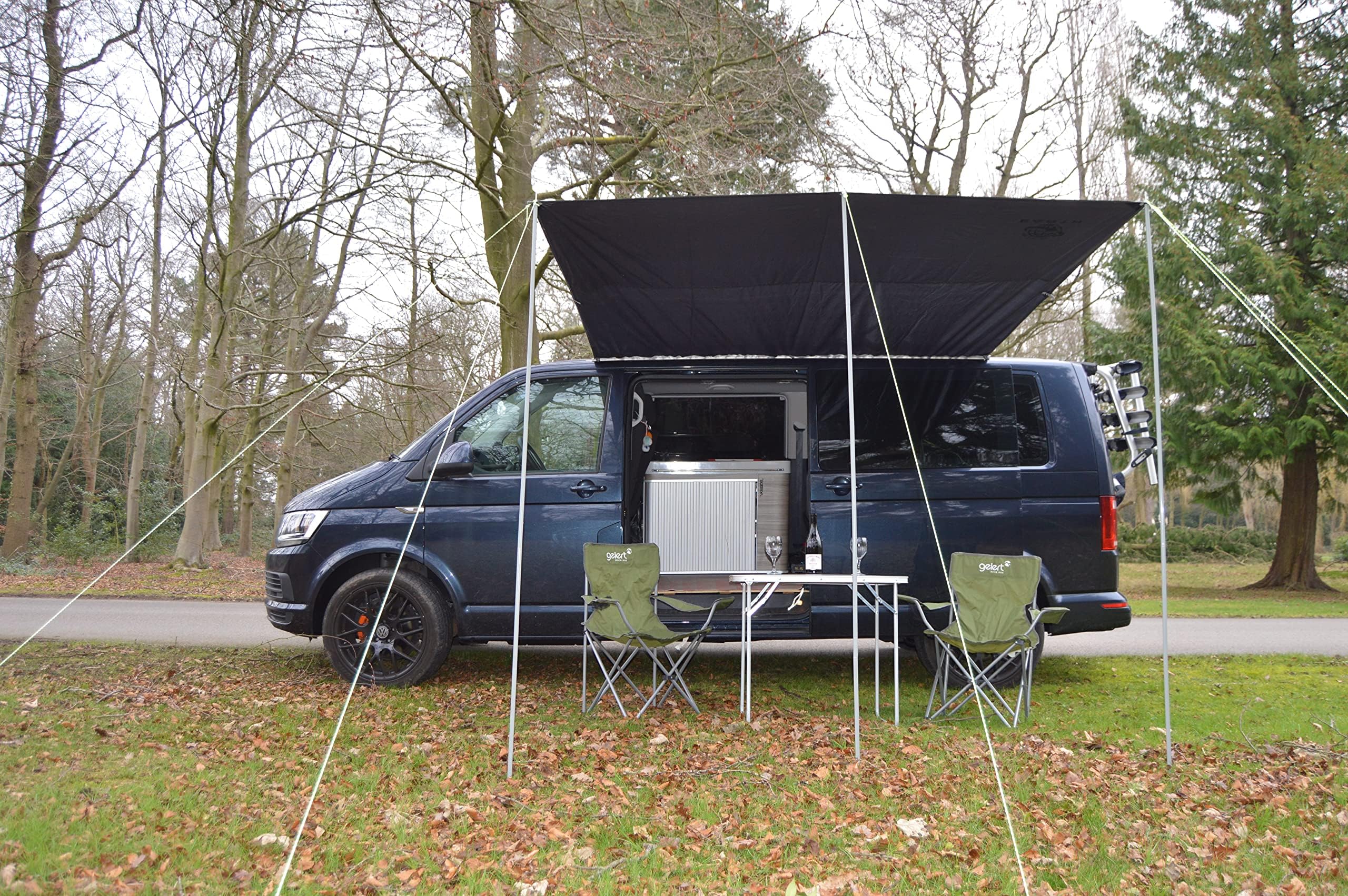 Retractable Car Side Awning for Truck SUV Van - Adjustable Outdoor ...