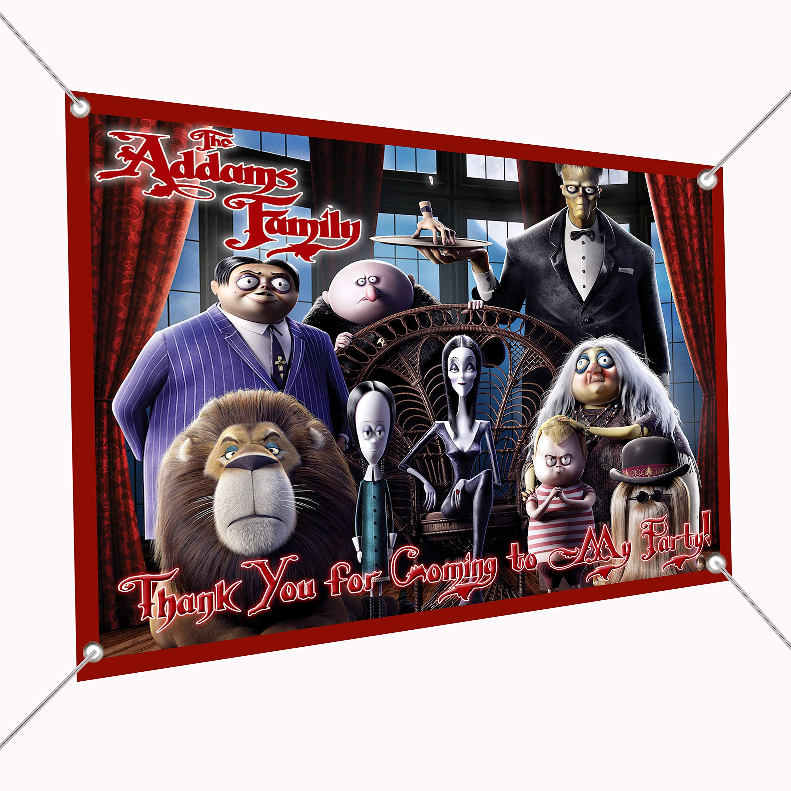 Addams Family Banner Large Vinyl Indoor Or Outdoor Banner Sign ...