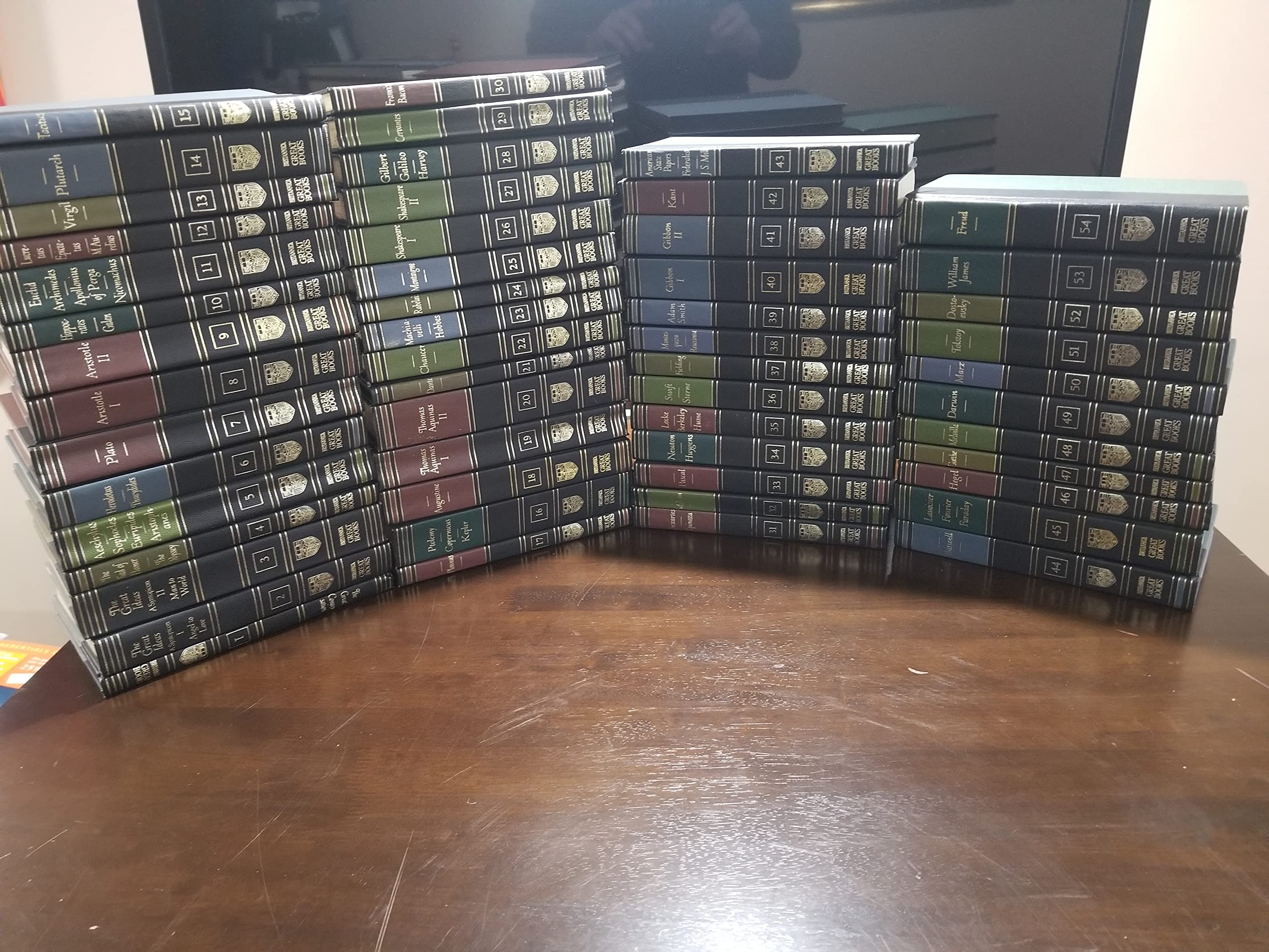 Great Books of the Western World (54 Volume Set) (Britannica Great ...