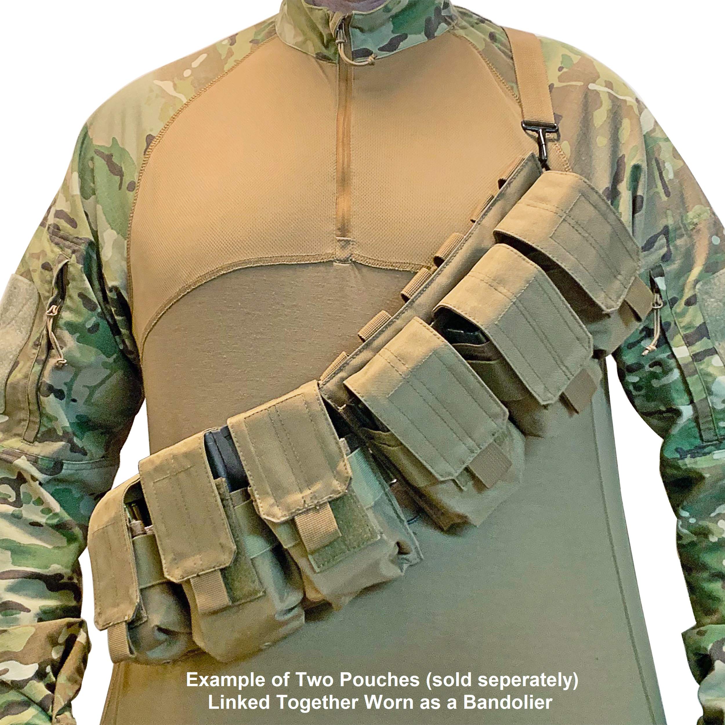 Triple Molle Pouch Bandolier For Shorter Magazines And Clips Sks ...
