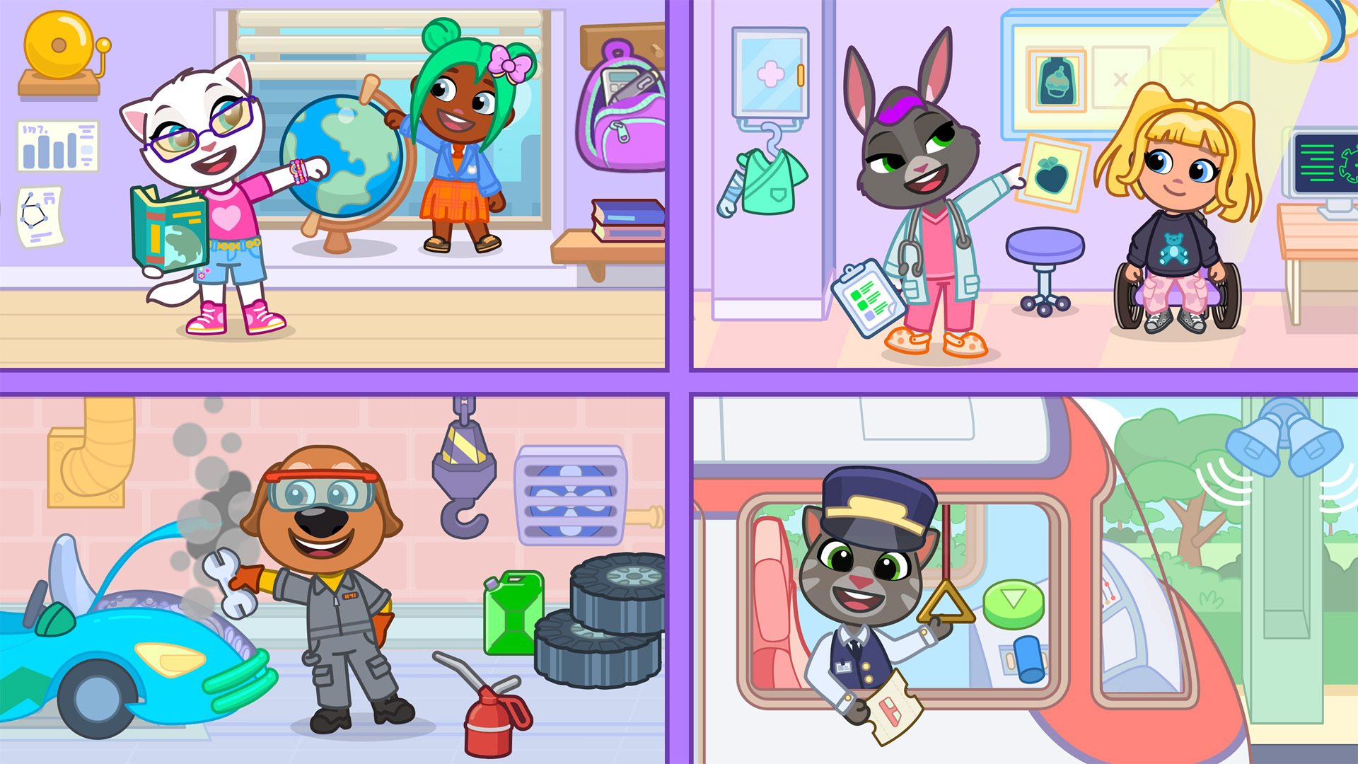 Talking Tom & Friends: World - App on Amazon Appstore
