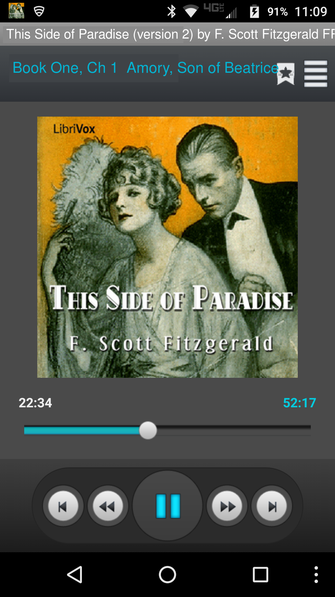 This Side of Paradise (version 2) by F. Scott Fitzgerald FREE - App on ...
