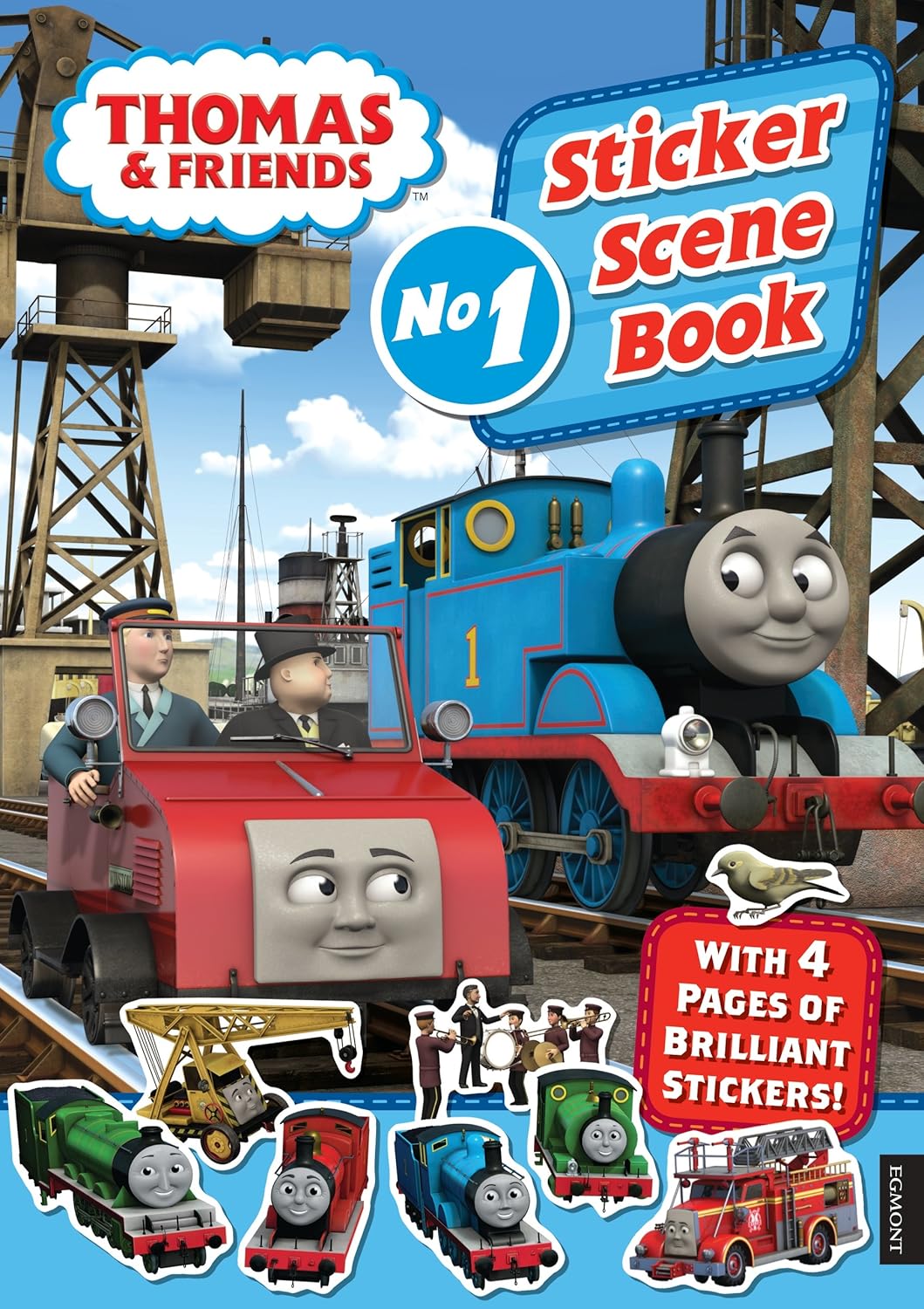 Thomas & Friends: Sticker Scene Book | Amazon.com.br