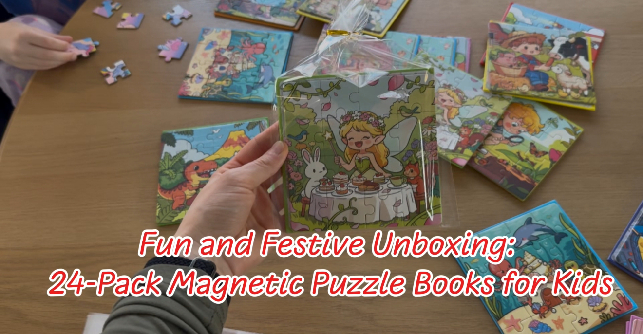 Watch Perfect Holiday Gift -Unboxing the 24Pack Magnetic Puzzle Set on ...