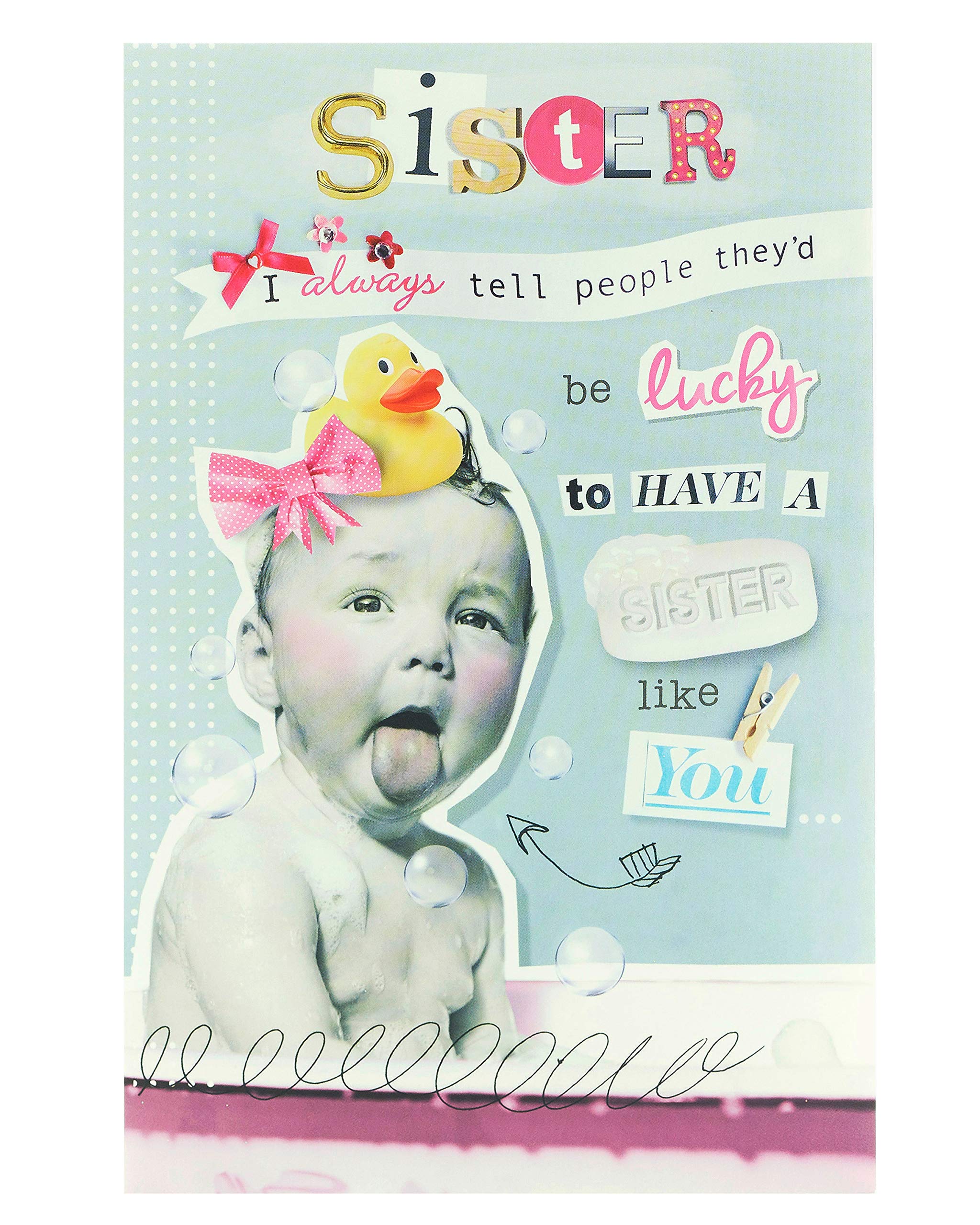 Buy Sister Birthday Card Funny Birthday Card For Sister Birthday Buy Sister Birthday Card Funny Birthday Card For Sister Birthday