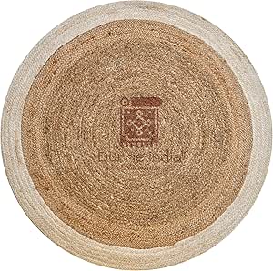 Amazon.com: Durrie India Natural Oak Brown Water Hyacinth Area Rug ...