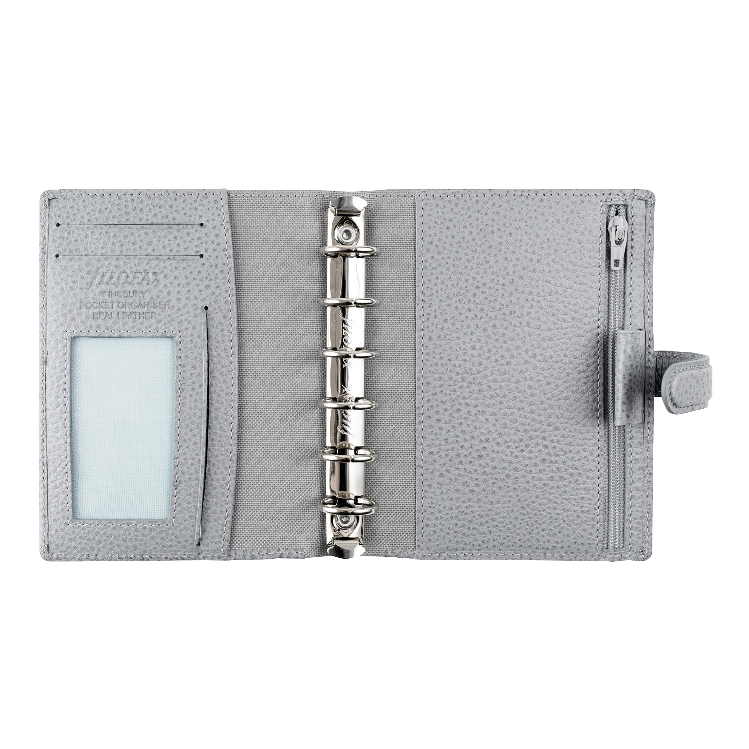 Leather Personal Organizer Filofax Finsbury Pocket Organizer - Coral ...