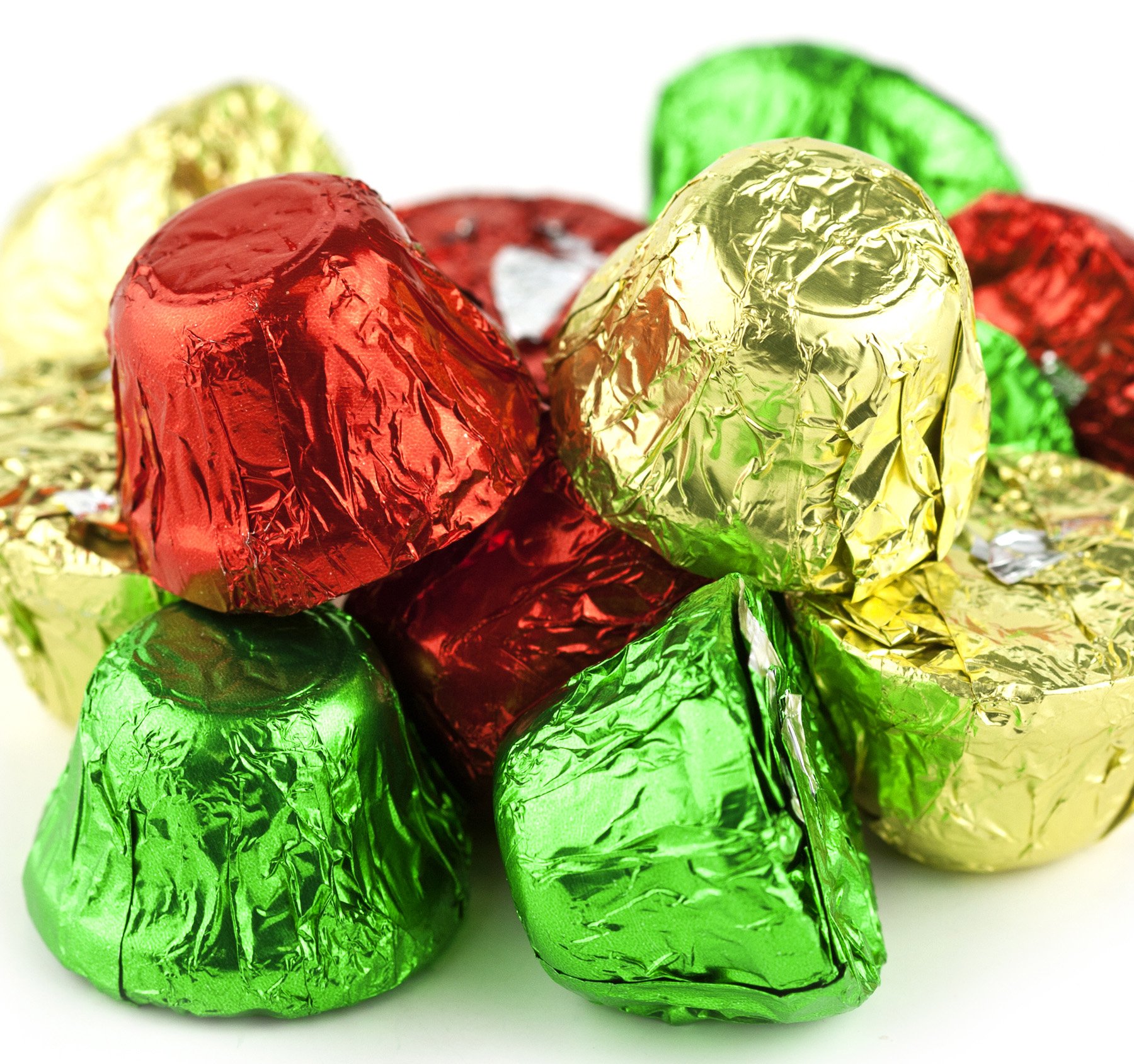 Amazon.com: Bulk Christmas Chocolate Candy Bells, 1 Lb. Bag (Pack of 2 ...