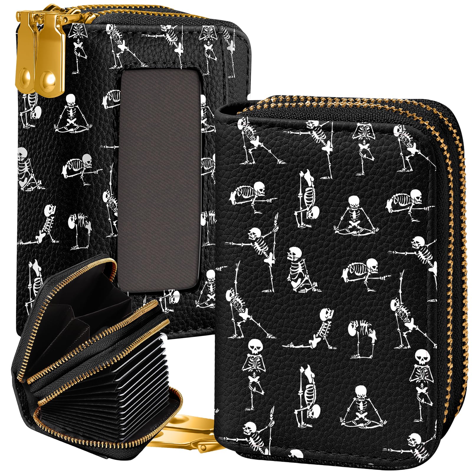 Amazon.com: Miss Adola Credit Card Wallet for Women RFID Blocking ...