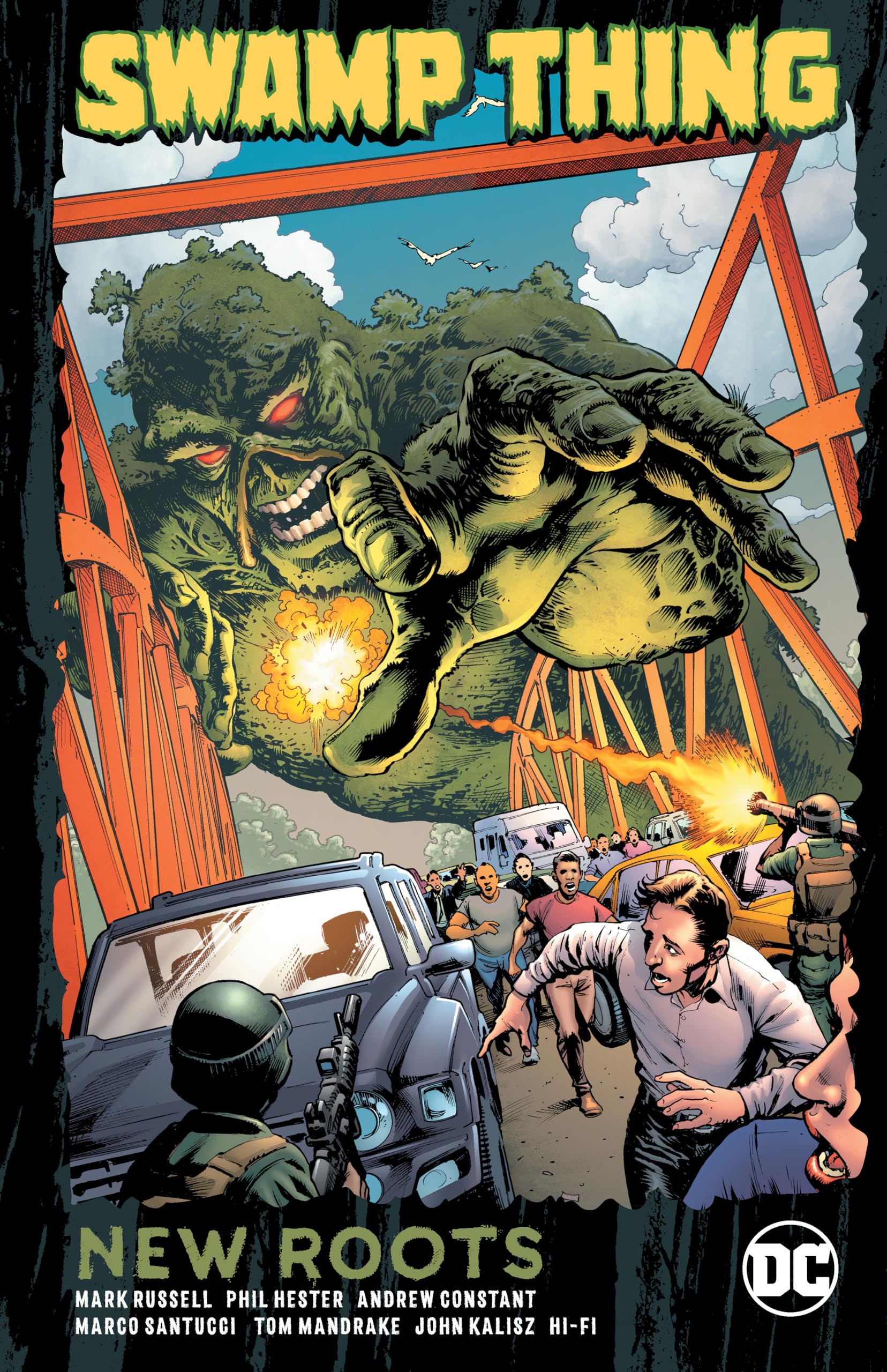 Swamp Thing: New Roots: Russell, Mark, Hester, Phil, Constanbt, Andrew ...