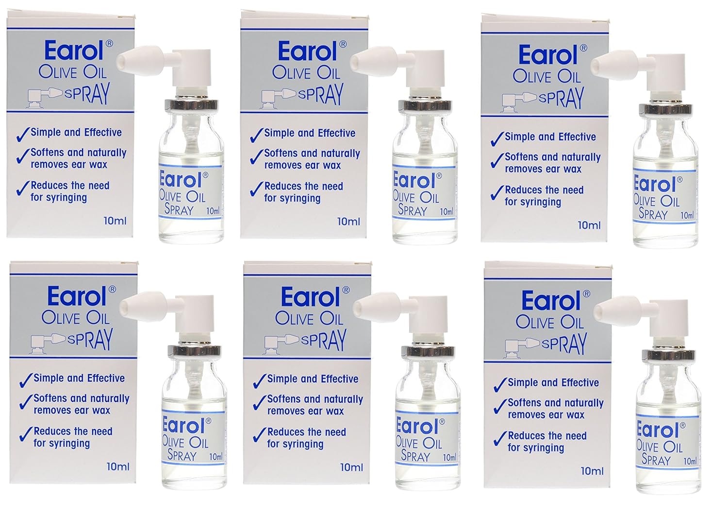 Amazon.com: Earol Olive Oil Spray 10ml (6) : Everything Else