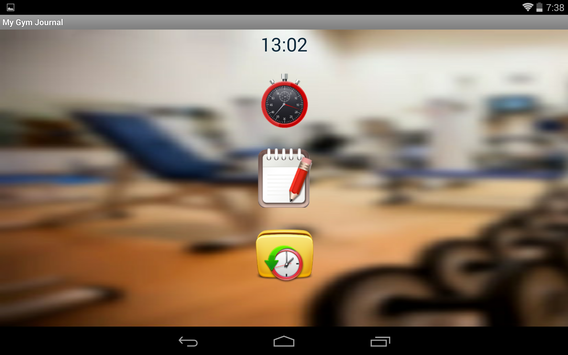 My Gym Journal - App on Amazon Appstore