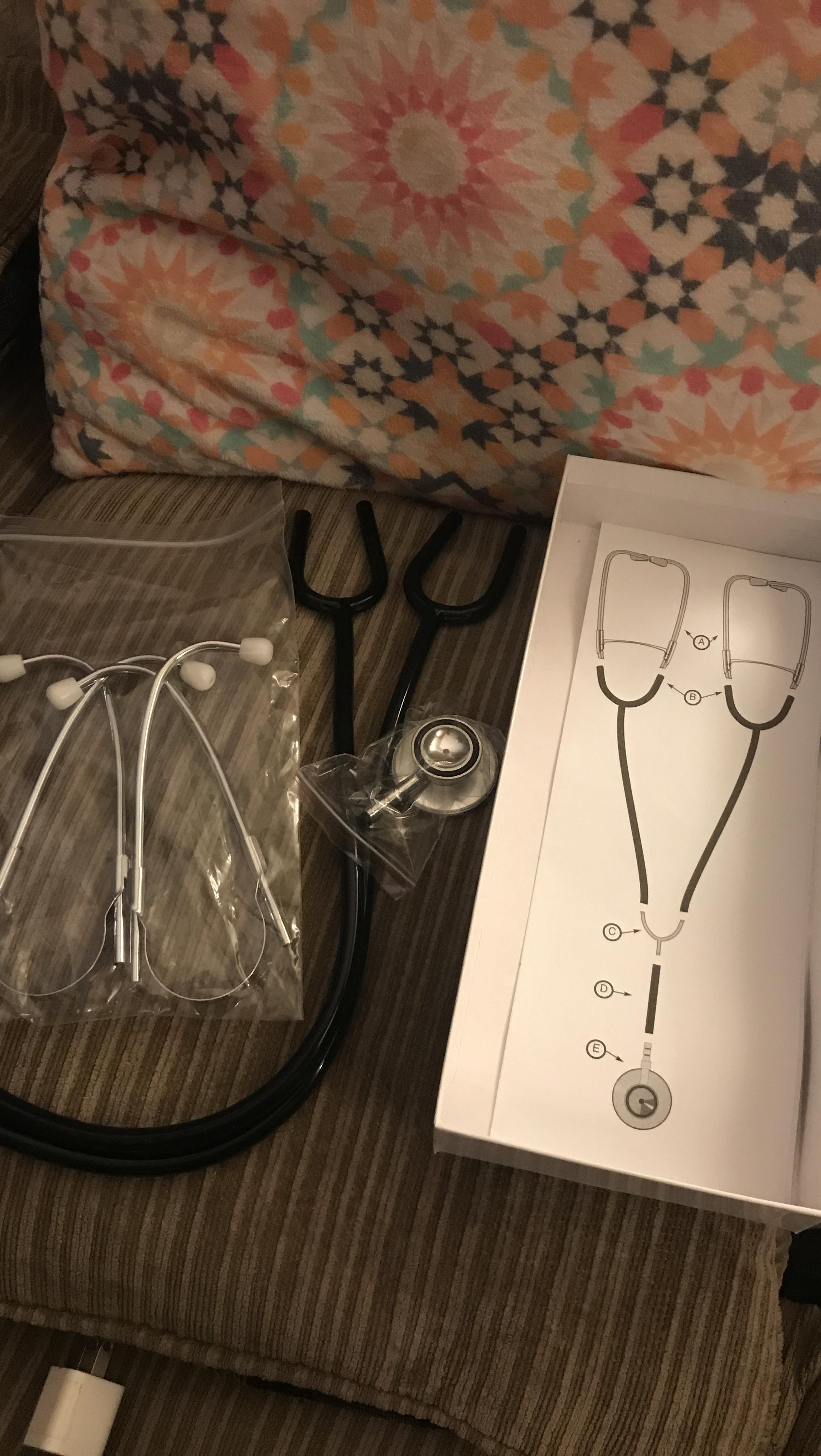 Amazon.com: MABIS Dual Head Teaching Stethoscope - Nursing Student ...