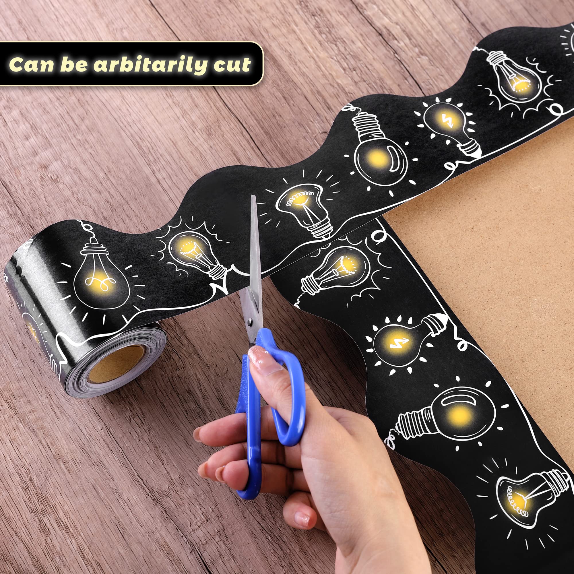 Snapklik.com : Durony 2 Rolls 65.6 Feet Light Bulb Bulletin Board ...