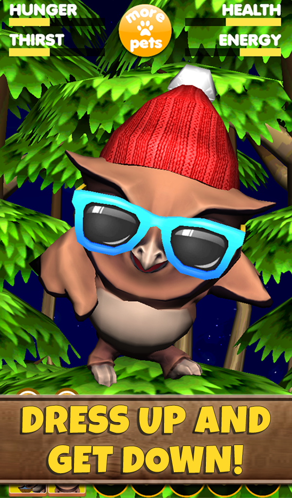 Virtual Pet Owl - App on Amazon Appstore