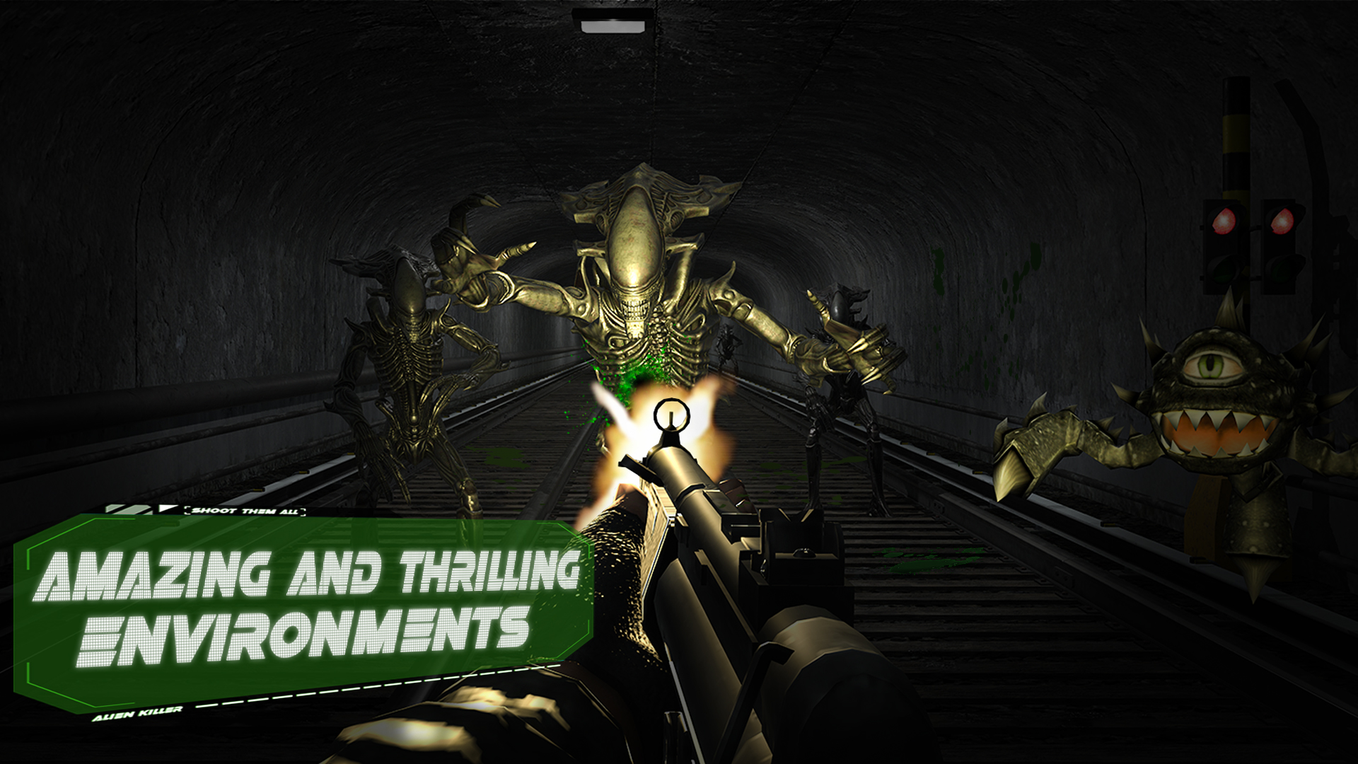 Alien - Alien vs predator new shooting game cyber hunter battlefield ...