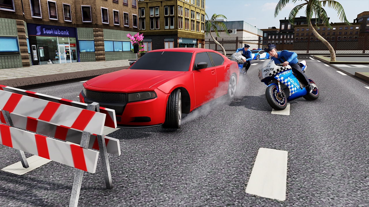 Crime Town Police Prisoners Bike Chase : Police Bike Driving Pro ...