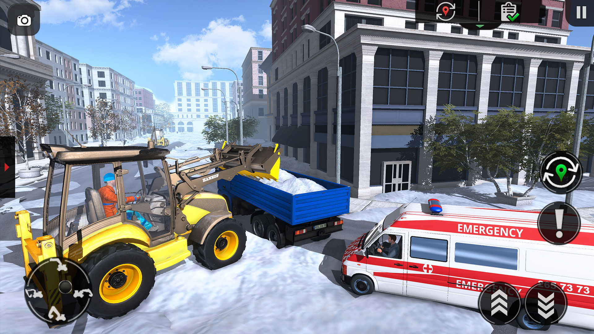 Heavy Excavator Snow Plow Simulator - App on Amazon Appstore
