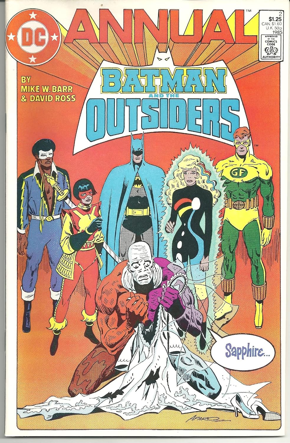 Batman and the Outsiders Annual No.2: Mike W. Barr: Amazon.com: Books