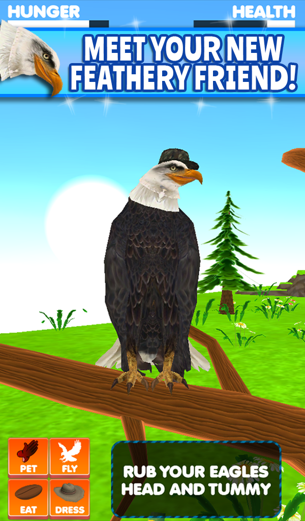 Virtual Pet Bald Eagle - App on Amazon Appstore