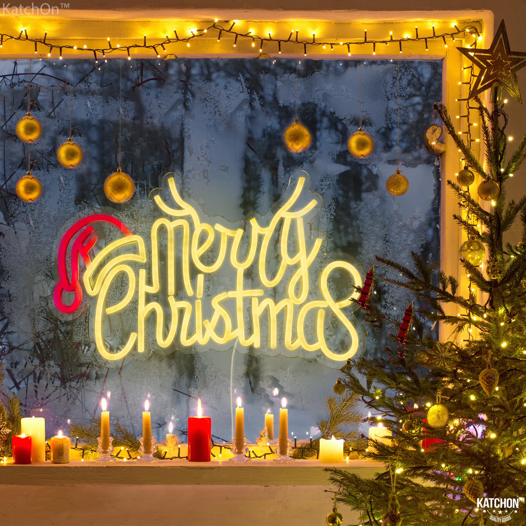 Snapklik.com : Merry Christmas Light Up Sign - Large, 16x10 Inch Merry ...