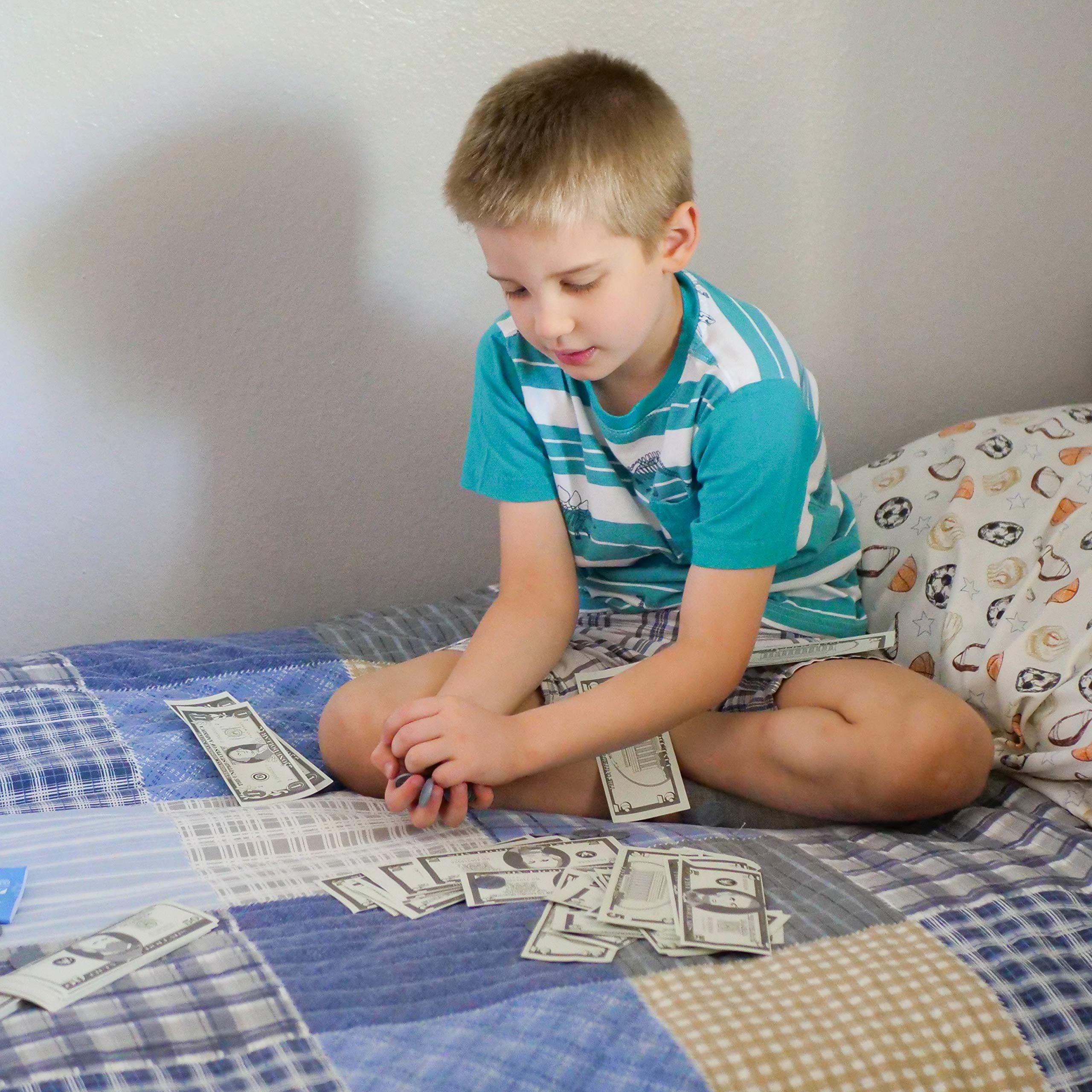 Buy The Learning Journey: Kids Bank Play Money Set - Play Money for ...