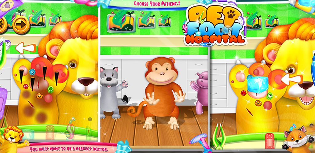Pet Foot Hospital - Kids Game:Amazon.in:Appstore for Android
