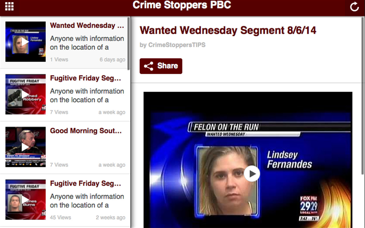 Crime Stoppers of PBC - App on Amazon Appstore