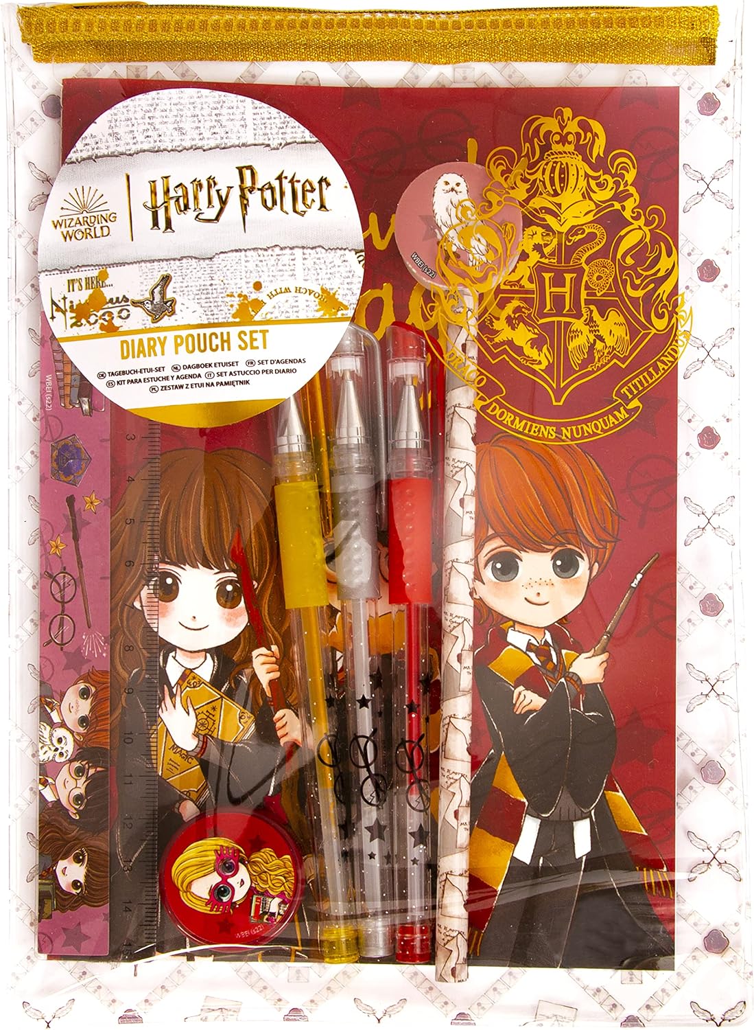 Wizarding World Harry Potter Diary Set - Harry Potter Stationery - Back ...