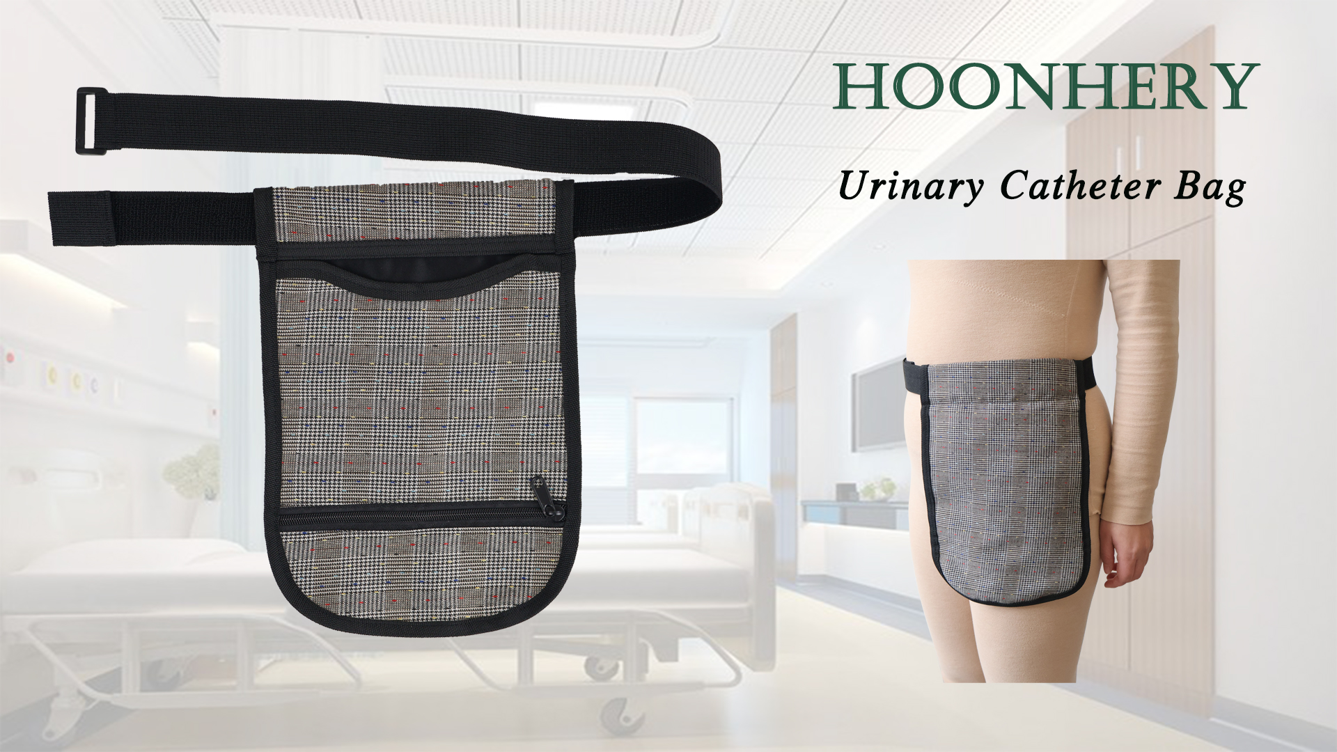 Watch Urinary Catheter Bag Holder with Belt on Amazon Live